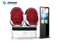 China 360 Degree 9D Virtual Reality Simulator Amusement Egg Chair With 3 DOF System for sale