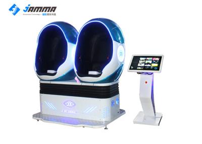 China Blue 9D Virtual Reality Simulator VR Games For Shopping Game Center 24