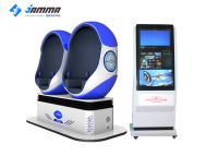 China Blue 9D Virtual Reality Simulator VR Games For Shopping Game Center 24