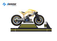China 1500W VR Motorcycle Simulator SSD Drive 120G With 24 Inch LED Screen Locked Door for sale