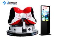 China Shooting Game 9D Virtual Reality Simulator With Various Movies Galvanized Steel Frame for sale