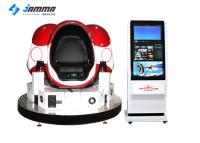 China Shooting Game 9D Virtual Reality Simulator With Various Movies Galvanized Steel Frame for sale