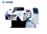China Car Driving Virtual Reality Simulator 6 Players Air Jet Vibration Touch Effects for sale