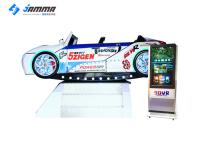 China Car Driving Virtual Reality Simulator 6 Players Air Jet Vibration Touch Effects for sale