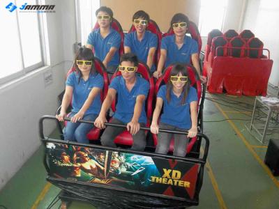 China Hydraulic System 5D Movie Theater 6 DOF With Double Layer Hardware Assembly for sale