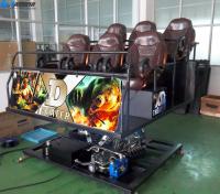 China Interactive 7D Cinema Simulator 6 DOF With Competitive Gun Shooting Game for sale
