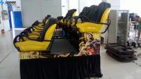 China Hydraulic System 5D Movie Theater 6 DOF With Double Layer Hardware Assembly for sale