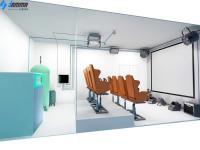 China Multiplayer 7D Cinema Simulator Electric System Brown Black Yellow ODM Accepted for sale