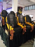China Multiplayer 7D Cinema Simulator Electric System Brown Black Yellow ODM Accepted for sale