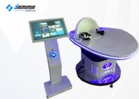 China 3 DOF Electric System VR Fly Slide Simulator With Roller Coaster Film for sale
