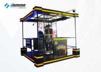 China Double Player VR Tower Game Machine Vibrating Floor Locked Door Storage for sale