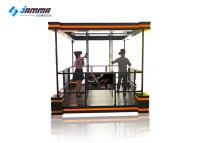 China Funny Teamwork Multiplayer VR Shooting Game Machine With Vibrating Floor for sale
