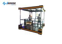 China 7 ㎡ Area 9D Virtual Reality Simulator VR Shooting Tower Unlimited Walking Platform for sale
