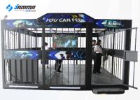China Team Work 9D Virtual Reality Shooting Simulator Multiplayer For Theme Park for sale