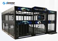 China VR Immersive Game Four Person Shooting Virtual Reality Simulator With PP Gun for sale
