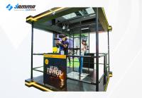 China Double Players 9D VR Interactive Shooting Game Simulator With HTC VIVE Glasses for sale