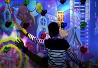 China Entertainment Interactive Projector Games Children Indside Wall Projector System for sale