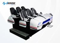 China Game Center 9D Virtual Reality Simulator With Small Platform And 6 PCS VR Glasses for sale