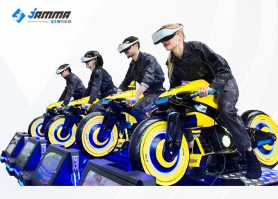China Challenging VR Racing Game VR Moto Multiplayer Competing Machine 360 Degree View for sale