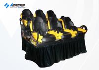 China 6 Seats Motion Chair 7D Cinema Machine With Special Effects 2 Projector for sale