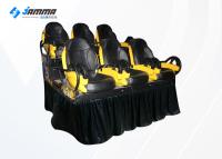China 6 Seats Motion Chair 7D Cinema Machine With Special Effects 2 Projector for sale
