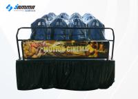 China Luxury 12 Seats Motion Chair 5D Cinema Simulator With 3D Glasses for sale