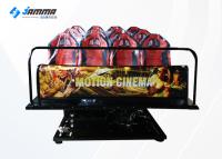 China Indoor Equipment 12 Seats 5D Cinema Theatre With 19 Inch Screen 220V for sale