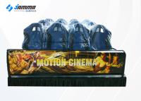 China Indoor Equipment 12 Seats 5D Cinema Theatre With 19 Inch Screen 220V for sale