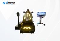 China 3 DOF 9D Virtual Reality Car Simulator / Racing Game Seat Simulator for sale