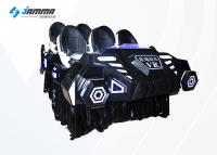 China Racing Seat Virtual Reality Simulator / 9D 6 Seats Cinema Game Machine for sale