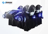 China Coin Oprtated Virtual Reality Simulator 9D 6 Seats Platform With Deepoon VR Glasses for sale