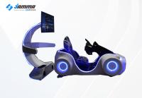 China Multiplayer Game 9D VR Racing Simulator With 42 Inch Display Screen for sale