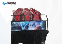 China Theme Park 9 Player 9D Virtual Reality Cinema With Racing Car Seats for sale