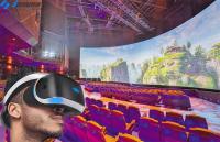 China Amusement 30 Seats 9D VR Chair Big VR Cinema With Special Effect 220V 1 Year Warranty for sale