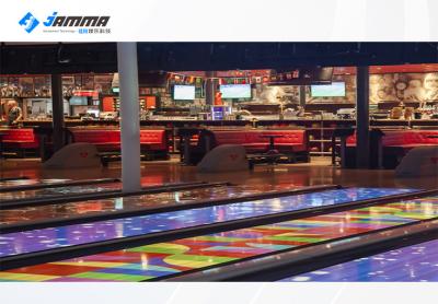China Game Center Bowling Interactive Projector Games For Double Players for sale