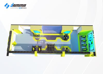 China 75 Square Meter Virtual Reality Theme Park For Amusement / 9D VR Equipment for sale