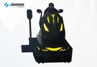 China Black VR Dynamic Video Car Racing Simulator Game Machine Resolution 2560*1440 for sale