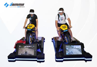 China Card Payment 9D Racing Equipment VR Motorcycle Simulator With Deepoon Glasses for sale