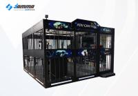 China 4 Players 9D Virtual Reality Shooting Game Machine With Gun HTC VIVE Glasses for sale