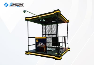 China Black VR Tower 2 Players Virtual Reality Game Interactive Shooting Simulator for sale