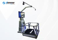 China Interactive 80 Pcs Games 9D VR Simulator Single Player VR Station With 42 Inch Display for sale