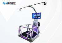 China Interactive 80 Pcs Games 9D VR Simulator Single Player VR Station With 42 Inch Display for sale