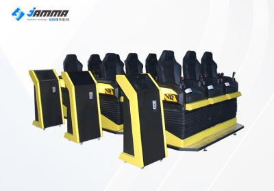 China 3 Seats 9D Virtual Reality Cinema Dynamic Platform 3 DOF Electric System for sale