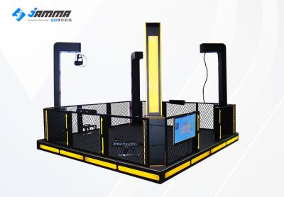 China 4P Shooting Game Simulator With PP Gun Small Area Automatic Adjust Glasses Height for sale