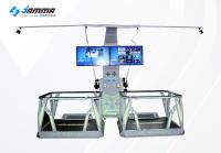 China Interactive Coin System Virtual Reality Platform / 2 Players VR Simulator Machine for sale