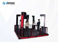 China Black And Red Colour Led Light Virtual Reality Simulator With Immersive Game for sale