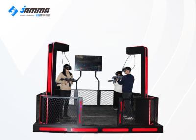 China Black And Red Colour Led Light Virtual Reality Simulator With Immersive Game for sale