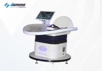 China 3 DOF Dynamic Platform Virtual Reality Slide 9D VR Roller Coaster With 22 Inch Touch Screen for sale