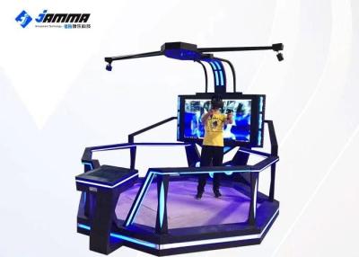 China Large Space Station 9D VR Shooting Game Machine One Year Warranty for sale