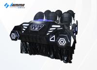 China Custom Logo Virtual Reality Cinema 9D VR Car 6 Seats Electric System With Blue Light for sale